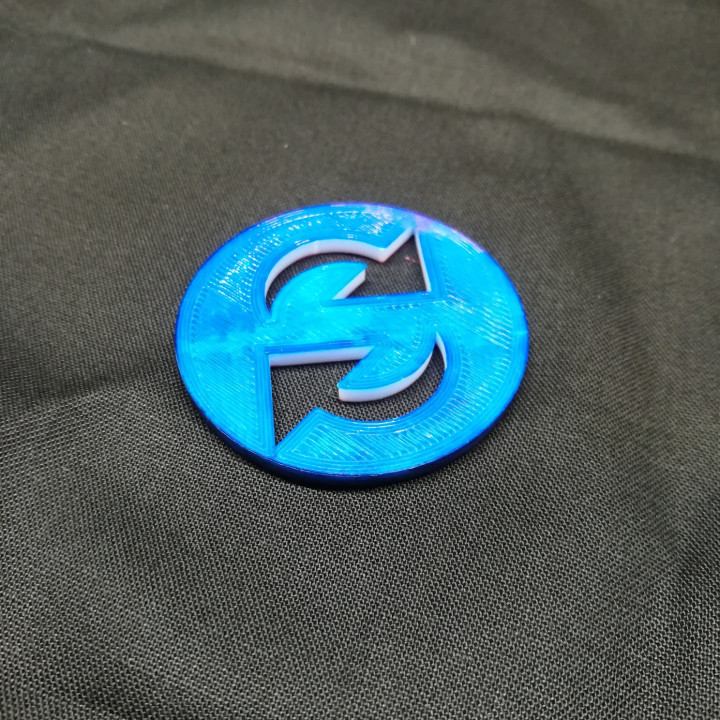3D Printable Uno Direction Token by Cody Thompson