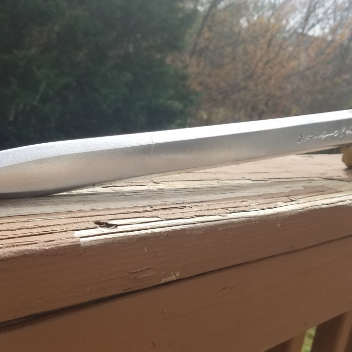 3D Printable Godkiller Sword- Wonder Woman(Reinforced) by T-E-C