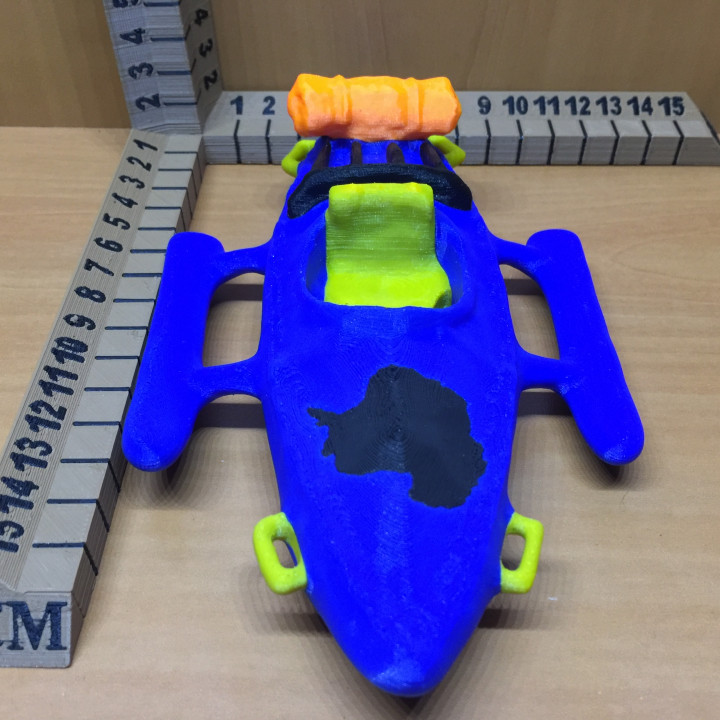 3D Printable Adventure Kayak by Star Labs 3D, LLC