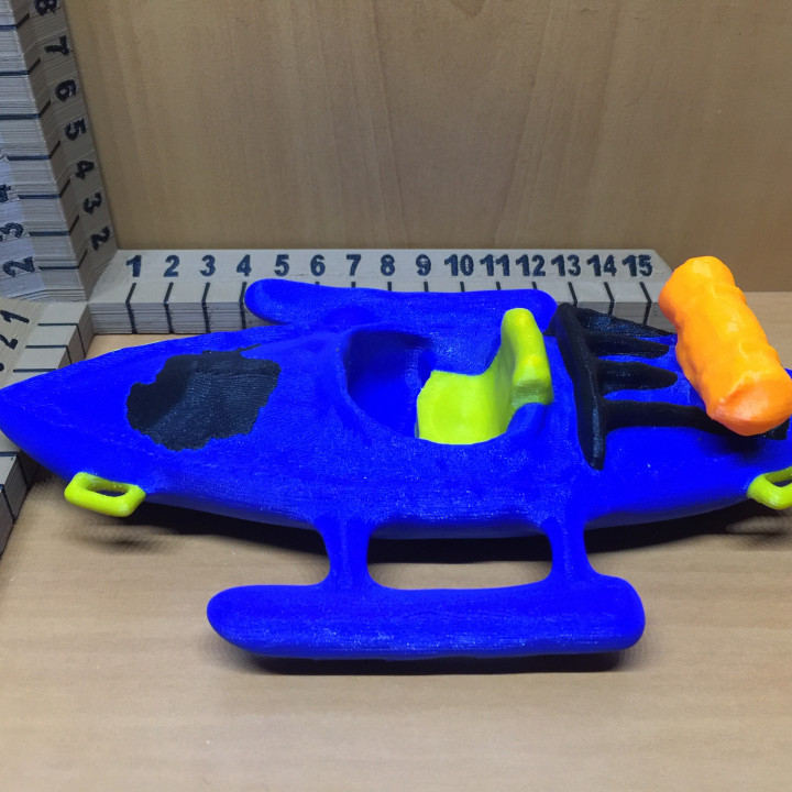 3D Printable Adventure Kayak by Star Labs 3D, LLC