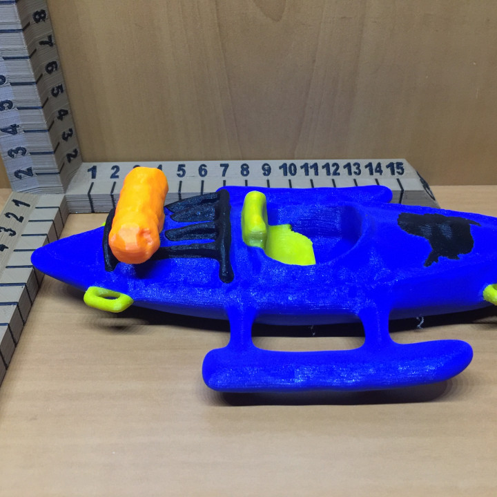 3D Printable Adventure Kayak by Star Labs 3D, LLC