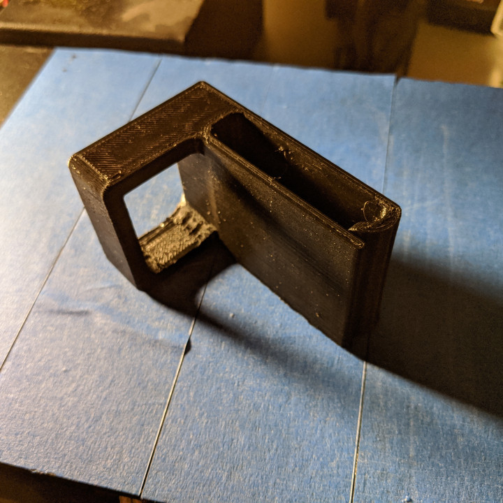 3D Printable Minimalist Glock Magazine Holster by Nate Johnson