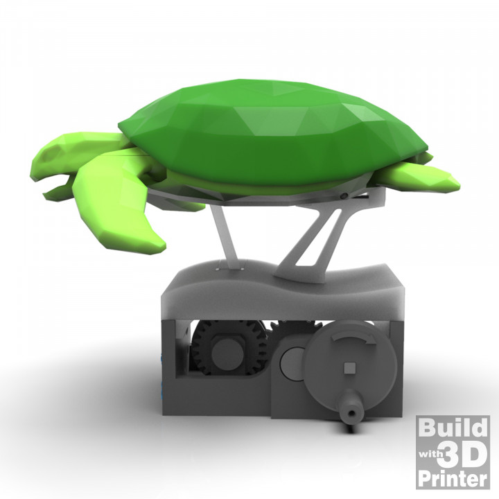 3D Printable Save the Sea Turtles by JWoong