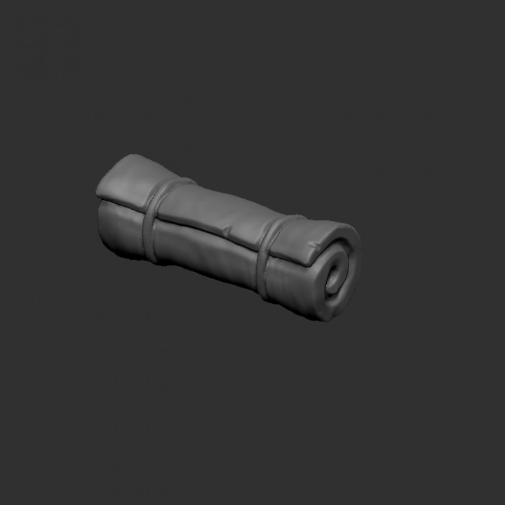 3D Printable Bed Roll by serdar e.