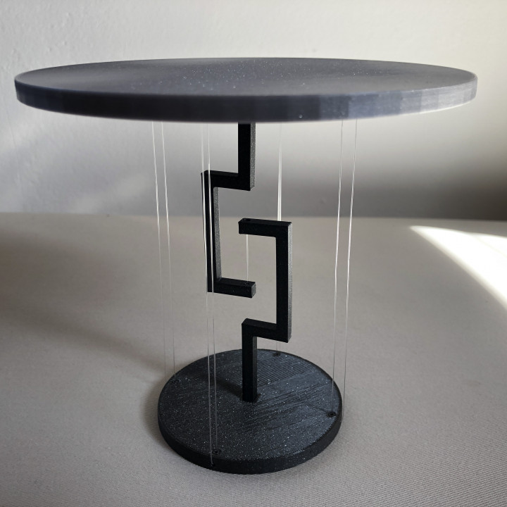 3D Printable Floating Table Top - Tensegrity by Seabird HH