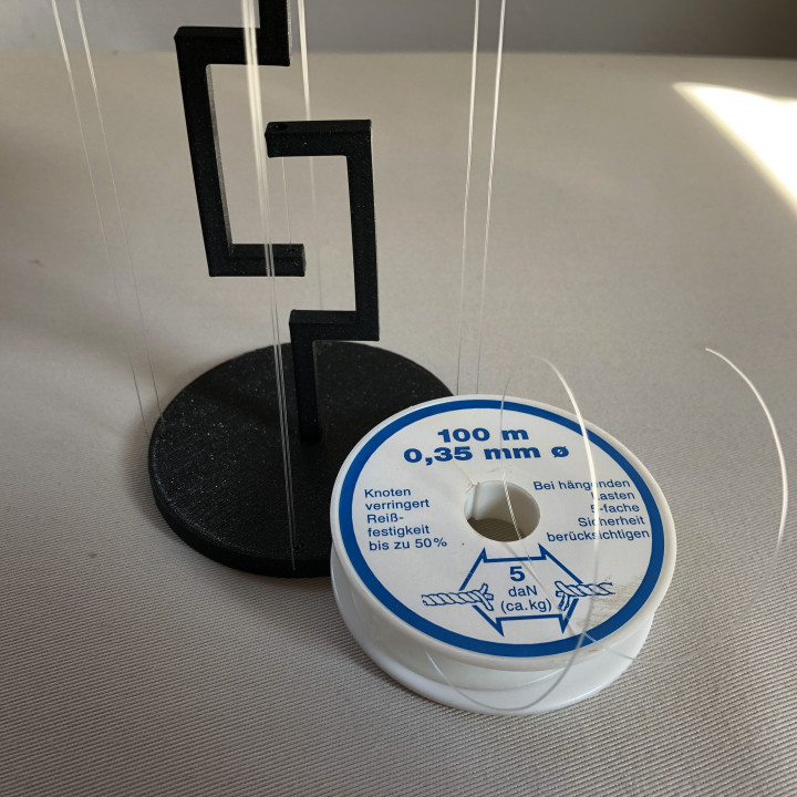 3D Printable Floating Table Top - Tensegrity by Seabird HH