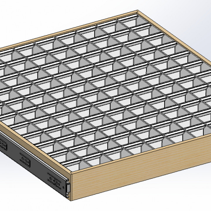 3D Printable Sorting Boxes by Gustav Svensson