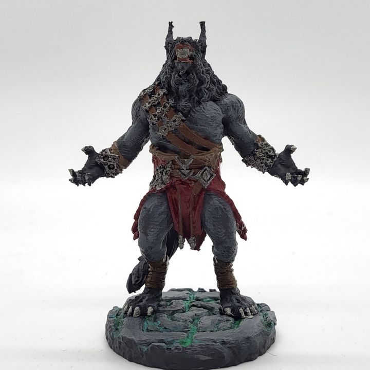 3D Print of Werewolf Alpha by koax117