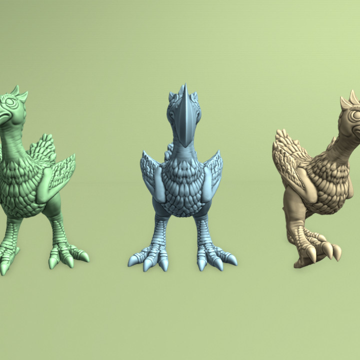 3D Printable Axe Beak by Clay Rade