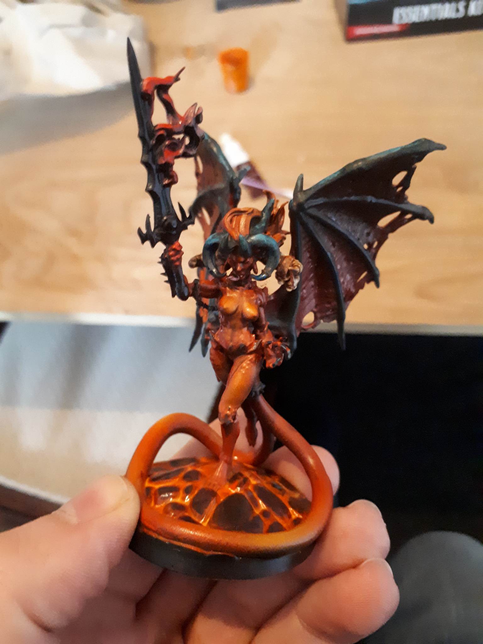 3D Printable Demon Queen by Cult Miniatures