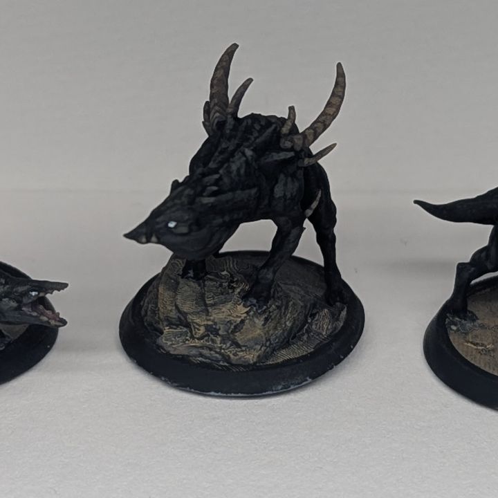 3D Print of Hell Dogs by monslafayette