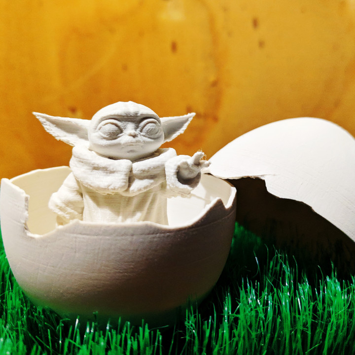 3D Printable Surprising Egg (Prints Inside) by Kalle-Iivari Mononen