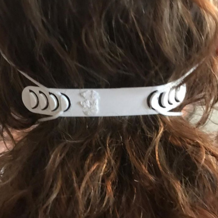 3D Printable Mask Holder by Mort