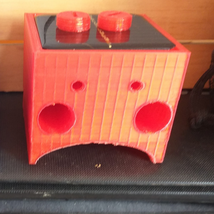 3D Printable SOLAR RECHARGEABLE DUMMY -TWIN- LED FLASHER HOUSING by Dan ...