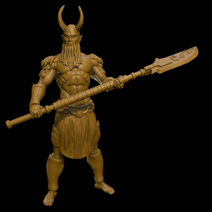 3D Printable Bearded Devil Version 2 by Jeremy Smith