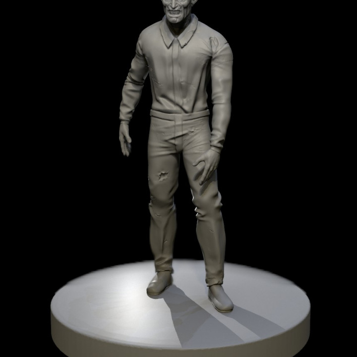 3D Printable Zombie 01 by Jeremy Smith