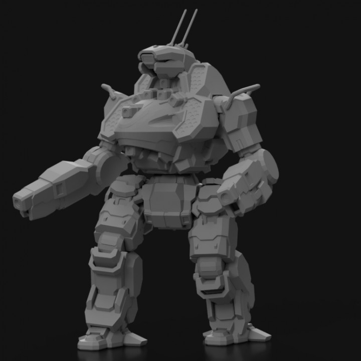 3D Printable ANH-4S1 Annihilator for Battletech by Matt Mason