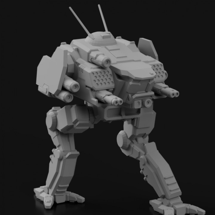 3D Printable CDA-41S Cicada for Battletech by Matt Mason