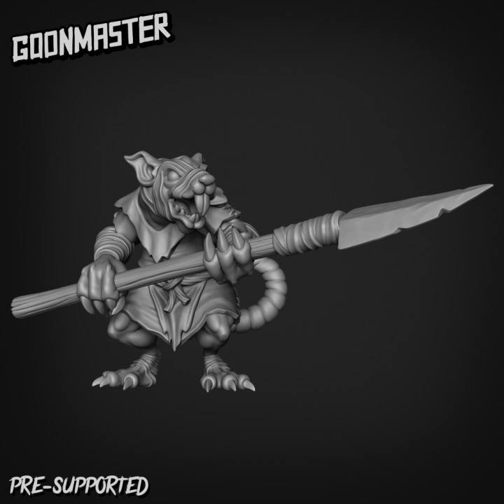 3D Printable Rat Man Bundle by Goon Master