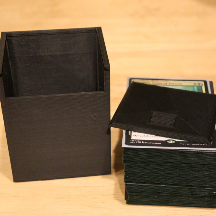 3D Printable Magic: The Gathering | MTG | Deck Box by Ian M