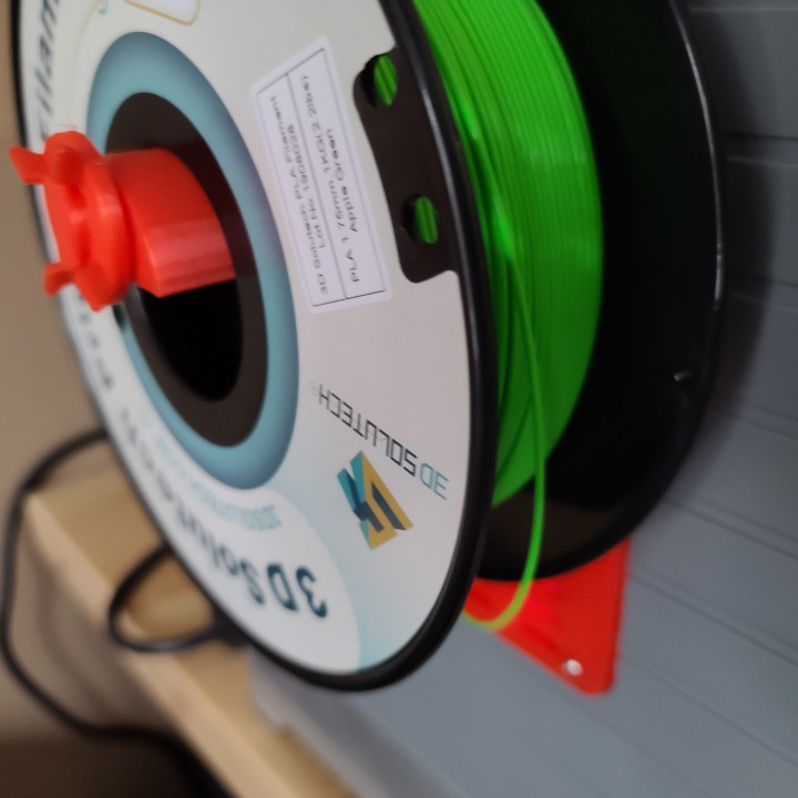 3D Printable Dremel 3d20 Spool holder by John
