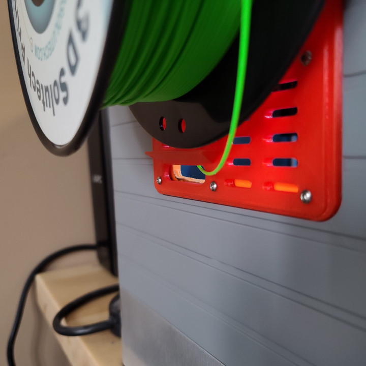 3D Printable Dremel 3d20 Spool holder by John