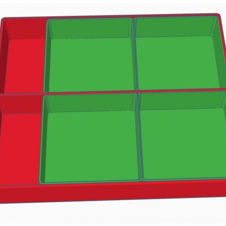 3D Printable Small parts case (large) V2 w. 8 different box types by ...