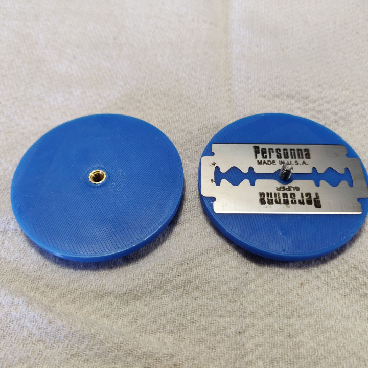 3D Printable Bread Lame (Razor Holder) by Kerber