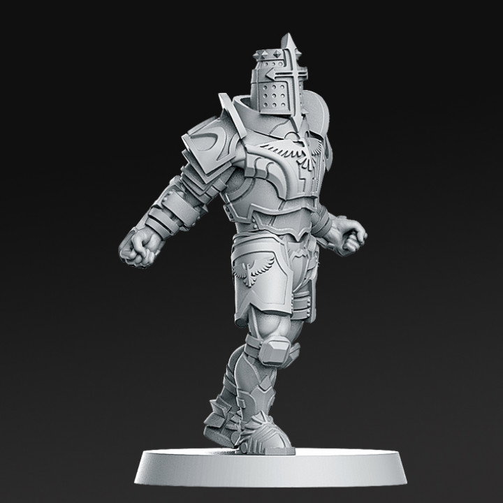 3D Printable 010 human line Fantasy Football 32mm by RN Estudio