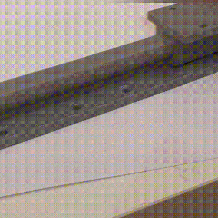 3D Print of linear guide slide rail by hassanmirza