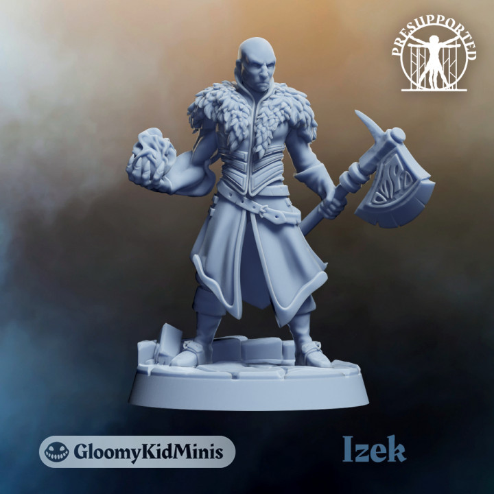 3D Printable Izek by GloomyKidMinis