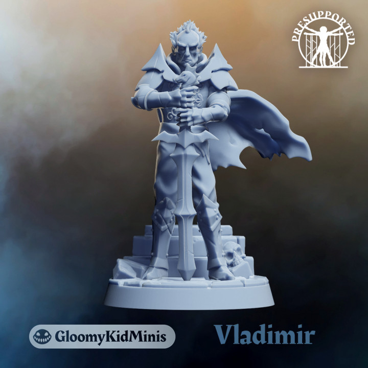 3D Printable Vladimir by GloomyKidMinis
