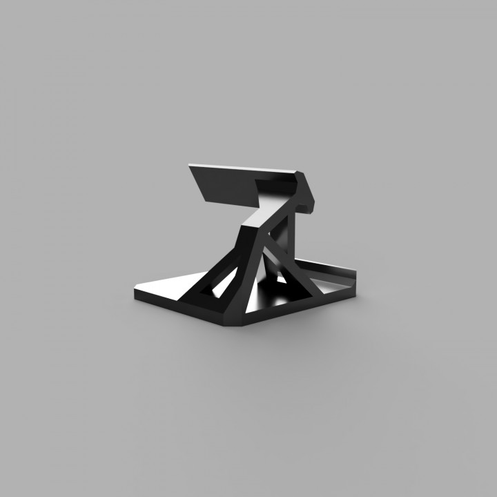 3D Printable Angular Phone Dock - No supports by Steven