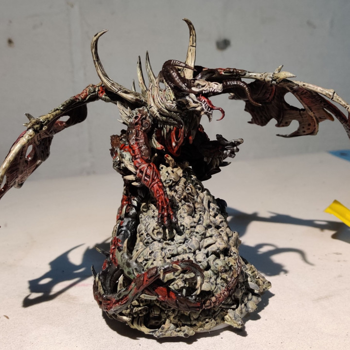 3D Print of Undead Drake (Pre-Supported) (Loyalty Rewards) by roelkroes
