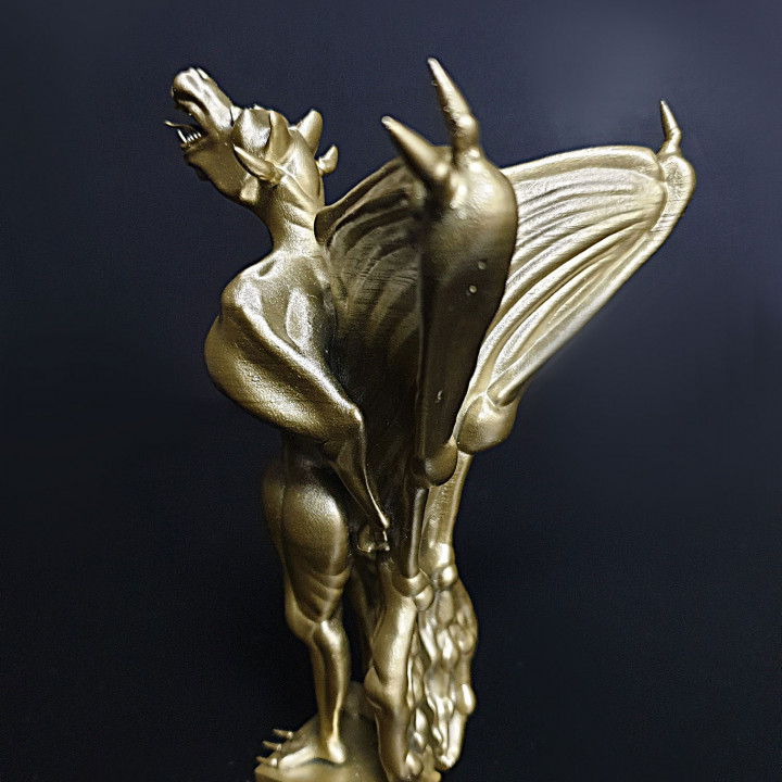 3D Printable Gargoyle by Huib Schippers