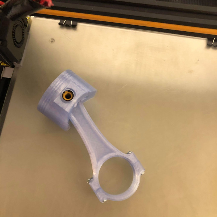 3D Printable Engine piston by Nils Söderlind