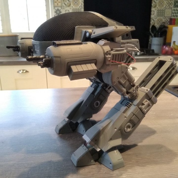 3D Print of OCP - ED209 (Robocop 1987) by Midweekbigfoot