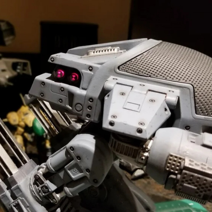 3D Printable OCP - ED209 (Robocop 1987) by Al Mon