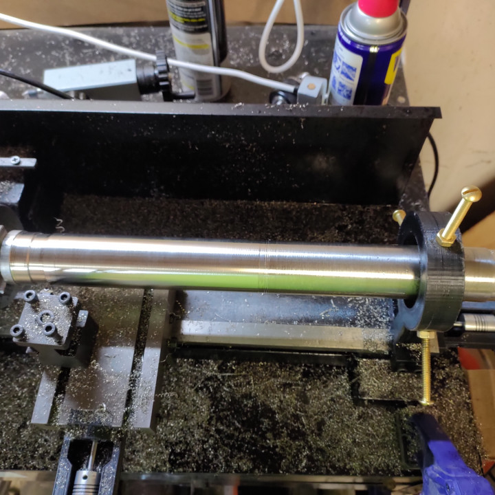 3D Printable sieg c1 steady rest by Chris Schuler