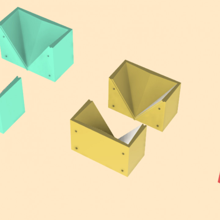 3D Printable Pyramid shape mold by REASON out FACTORY