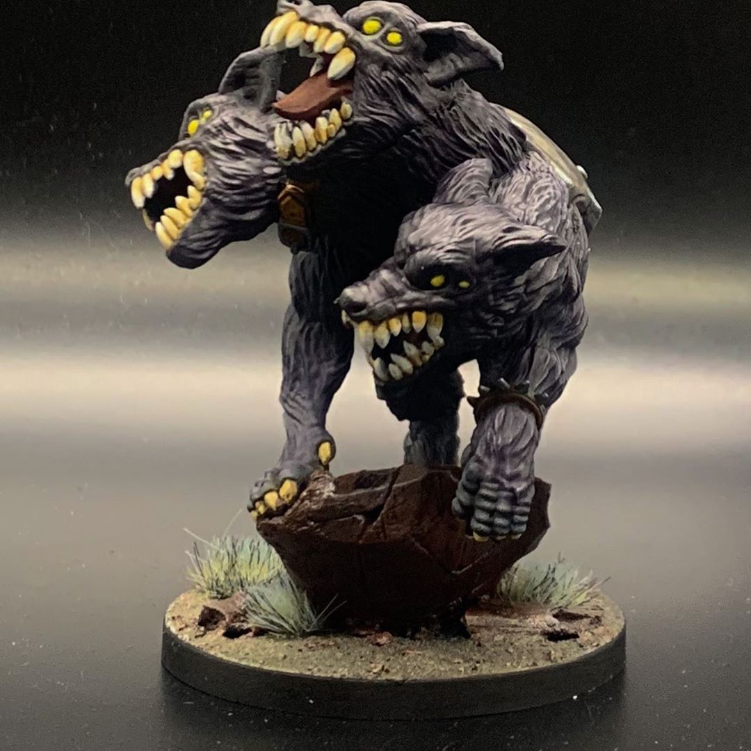 3D Printable Cerberus by Miniatures of Madness