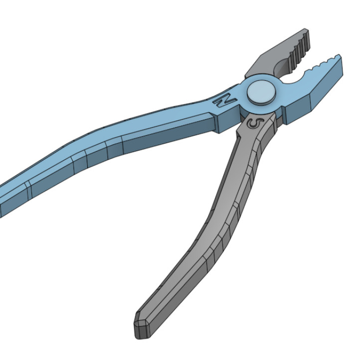 3D Printable Plier by Nils Söderlind