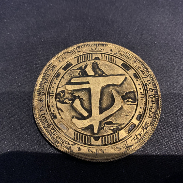 3D Printable Doom Eternal Preator Token by lecter