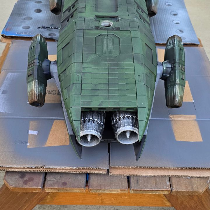 3D Print of Starship Chimera by NavMini