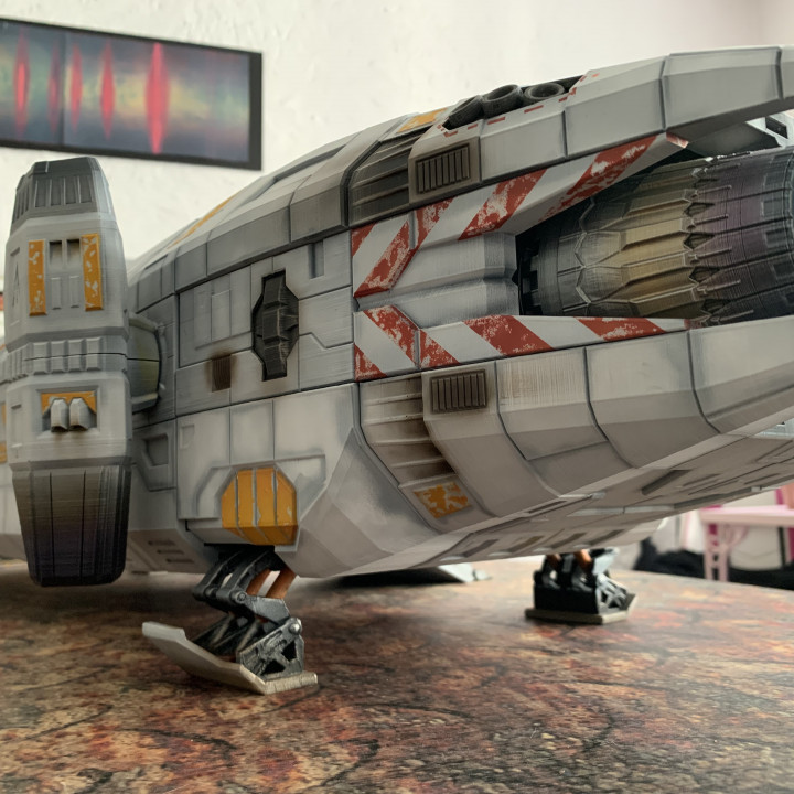 3D Print of Starship Chimera by FredBrand