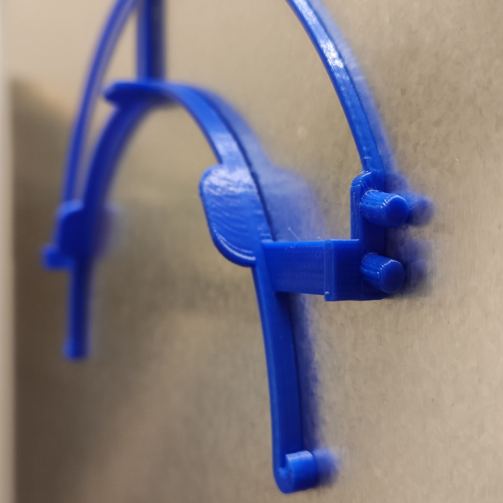 3D Printable Simply Fast Face Shield by Arthur Strulev