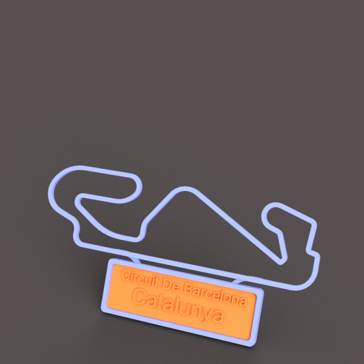 3D Printable 25 Race Track Displays by Dsk