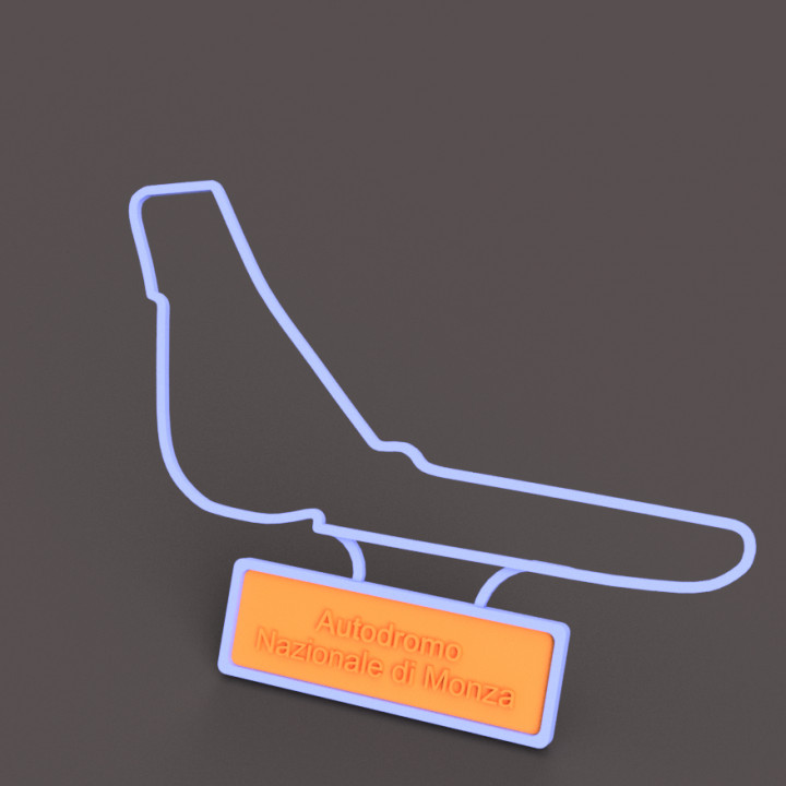 3D Printable 25 Race Track Displays by Dsk