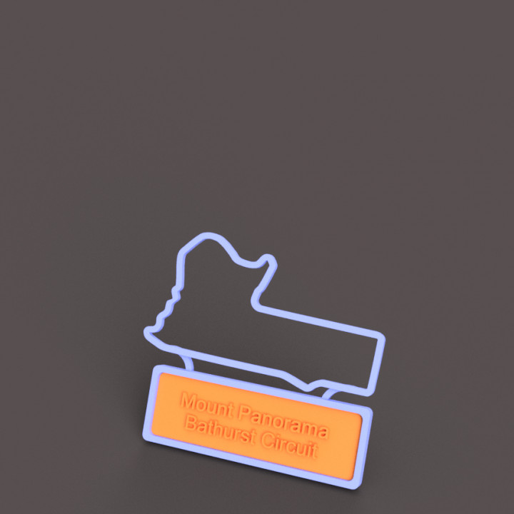 3D Printable 25 Race Track Displays by Dsk