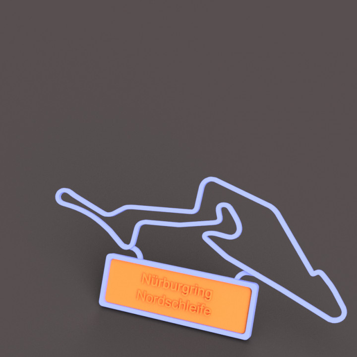 3D Printable 25 Race Track Displays by Dsk